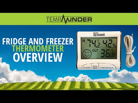 TempMinder Fridge and Freezer Monitor Overview