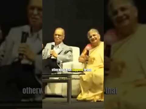 narayana murthy - for harmony in relationships || sudha murthy #motivation