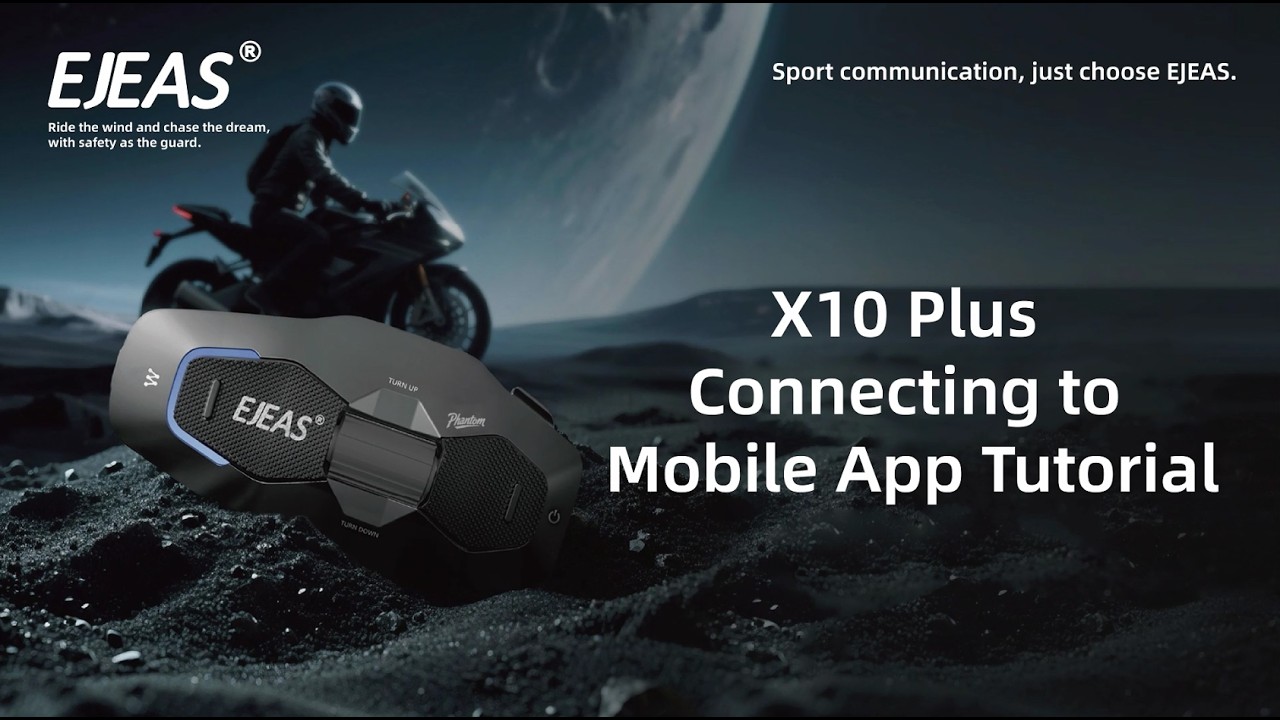 EJEAS X10 Plus Connecting to APP Tutorial