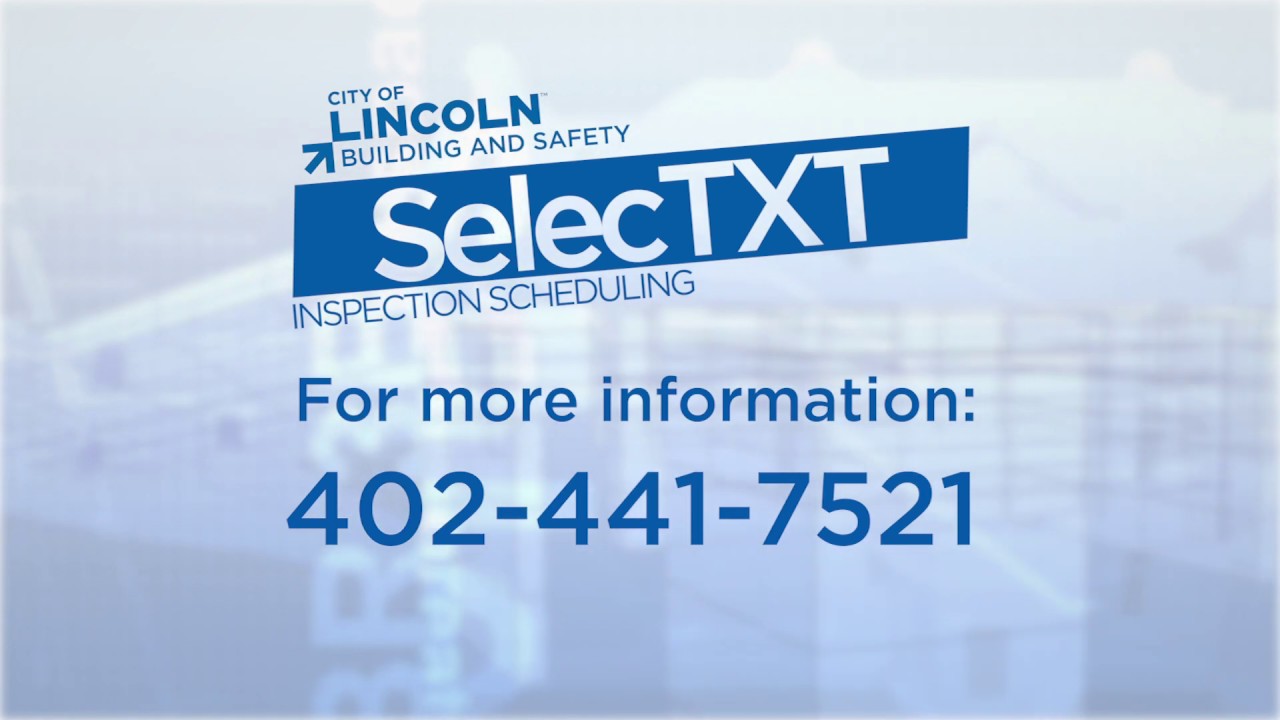 Building and Safety SelecTXT