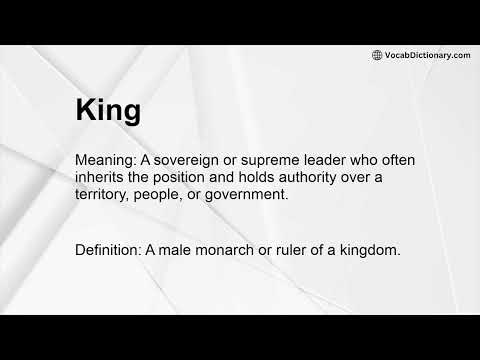 King Meaning