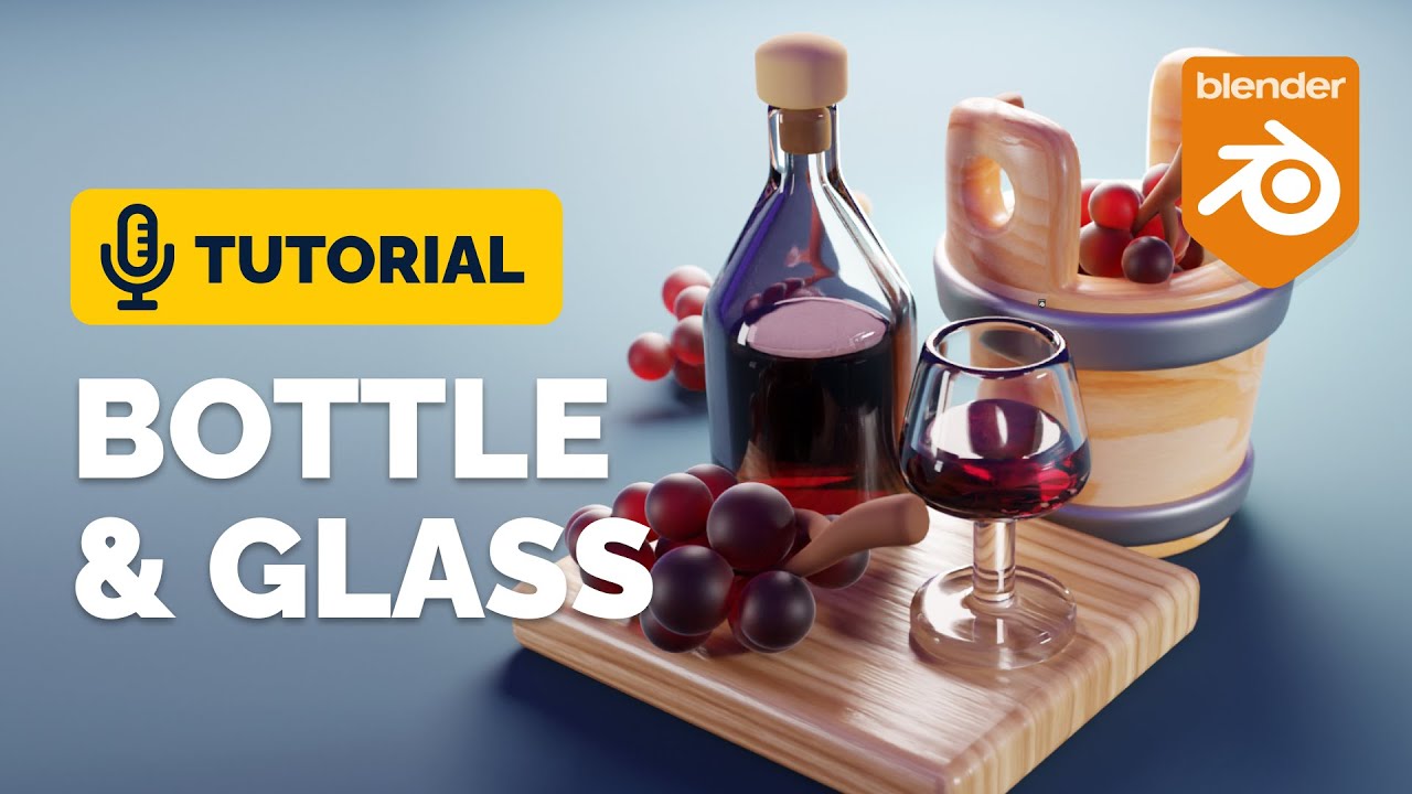 Blender Glass & Bottle Tutorial | Polygon Runway