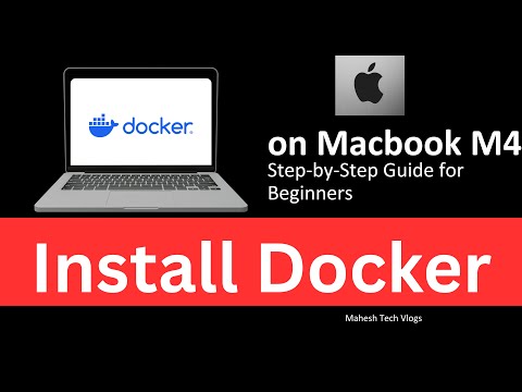 How to Install Docker on MacBook M4 (2025) – Quick Step-by-Step Setup Guide #docker #macbook