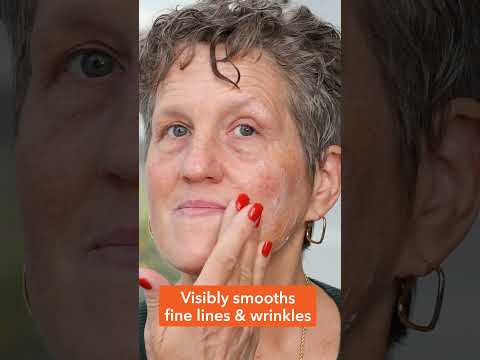You asked, we delivered - our instant results of DermInfusions Blur + Repair Cream on mature skin 🧡