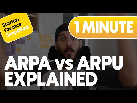 ARPA vs. ARPU - What's the difference?