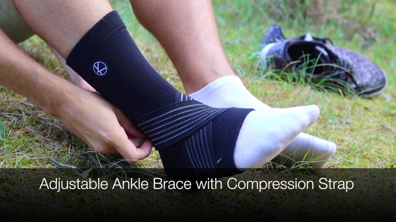 KARM Ankle Sleeve with Compression Strap: BEST ANKLE SLEEVE FOR ANKLES