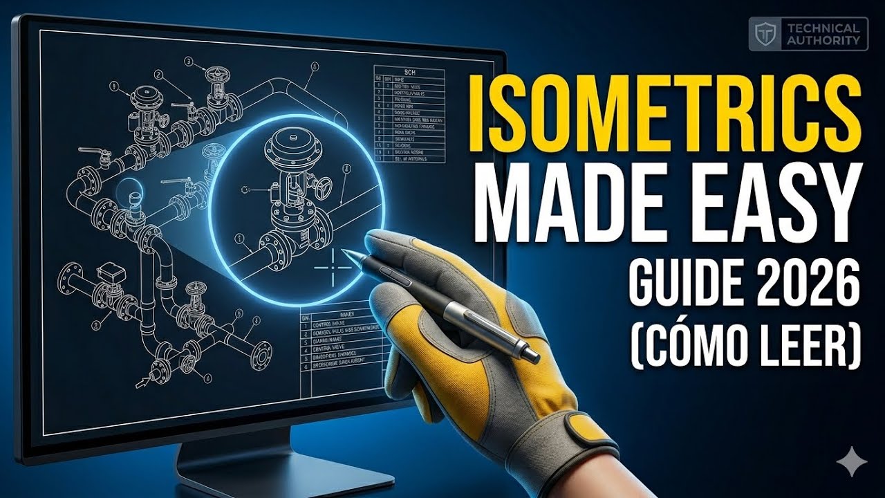 How to Read Piping Isometrics | Masterclass de Isométricos (Step-by-Step)