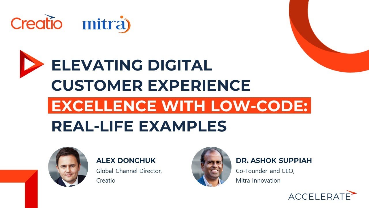 Elevating Digital Customer Experience Excellence with No-Code | Creatio