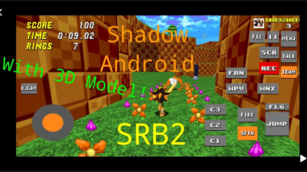 SRB2 | Shadow Android + 3D Model!