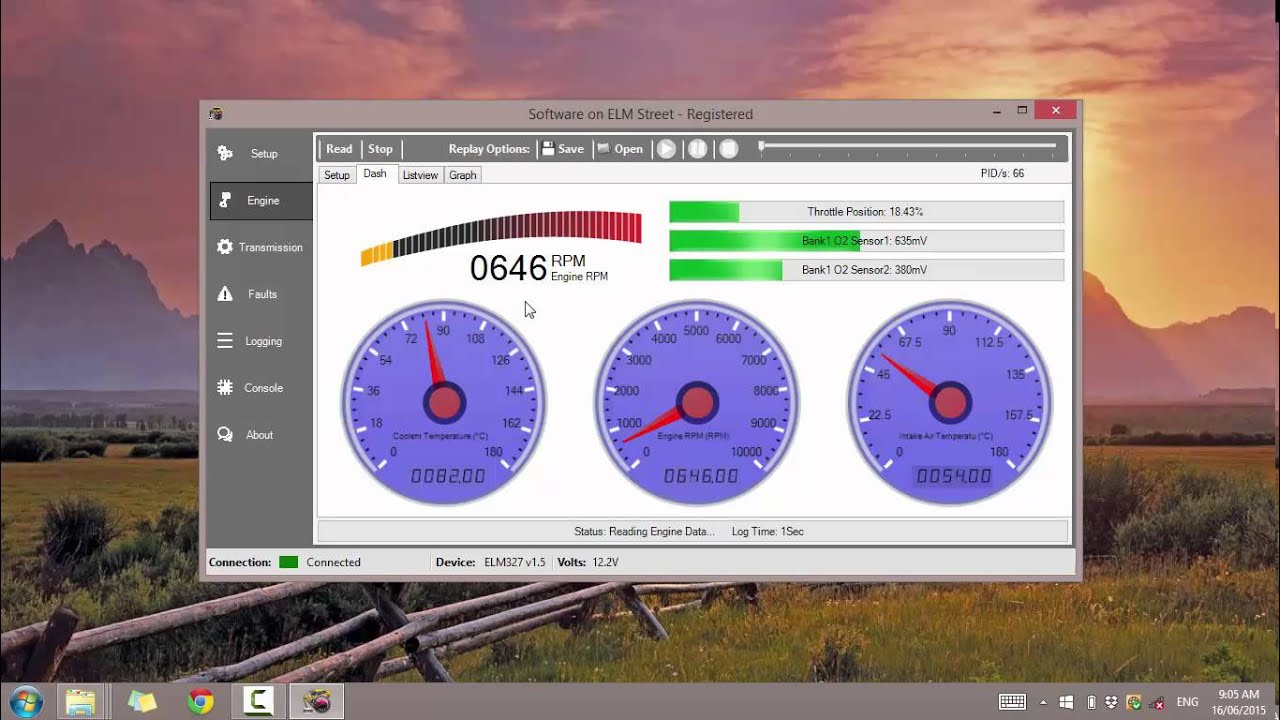 Software On ELM Street NEW Demonstration - VT VX VY VZ VE Engine Diagnostics