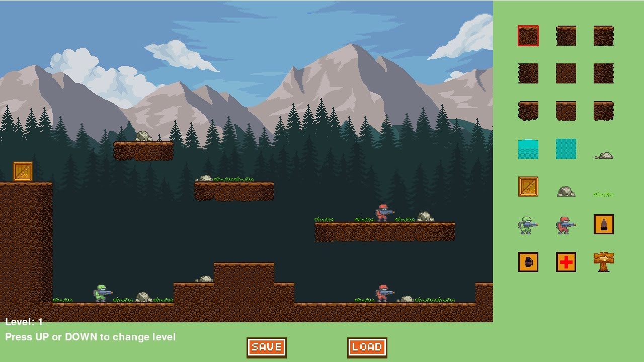 PyGame Level Editor Using Tilemaps in Python - Tutorial