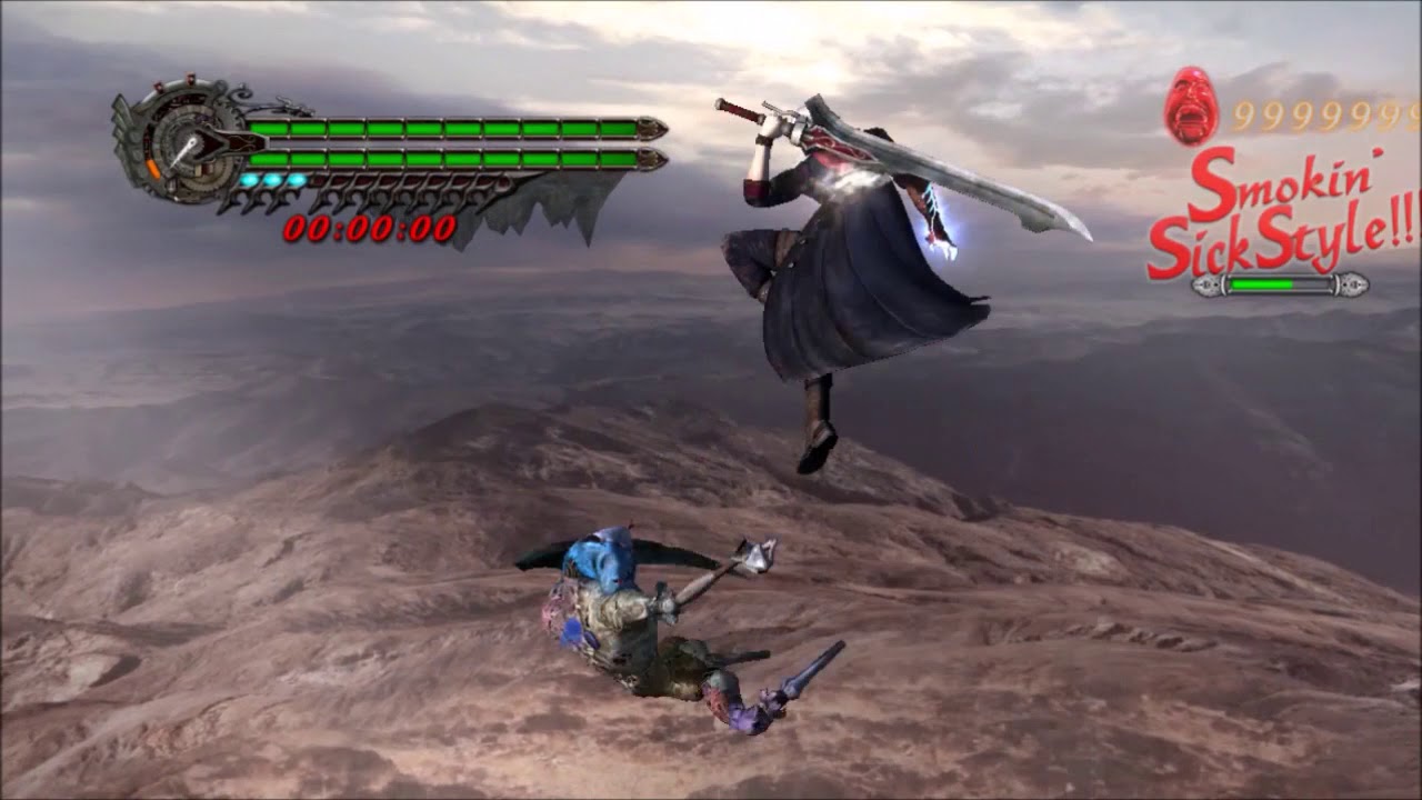 DMC4 - training for r/devilmaycry combo collaboration