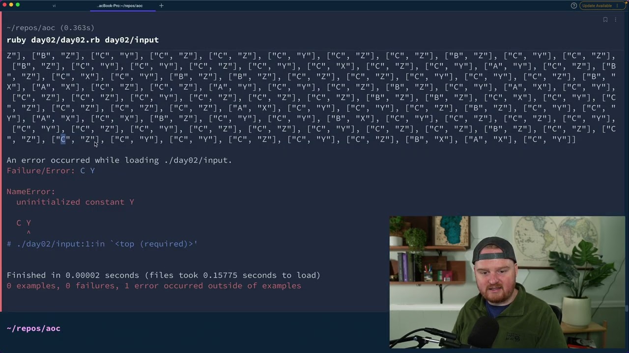 pattern matching - rock paper scissors - Advent of Code 2022 Day 2 with Ruby