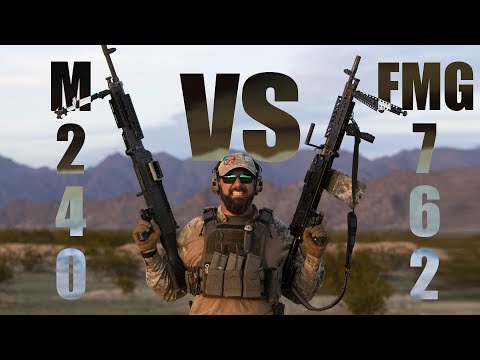 New Lightweight Machinegun FMG 762 VS M240 | Tactical Rifleman