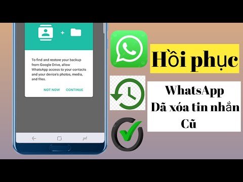 Cách khôi phục tin nhắn đã xóa trên WhatsApp mà không cần sao lưu(2025) Khôi phục cuộc trò chuyện