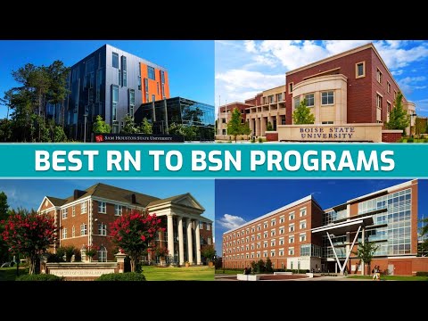 Top 10 Best RN to BSN Programs 2022