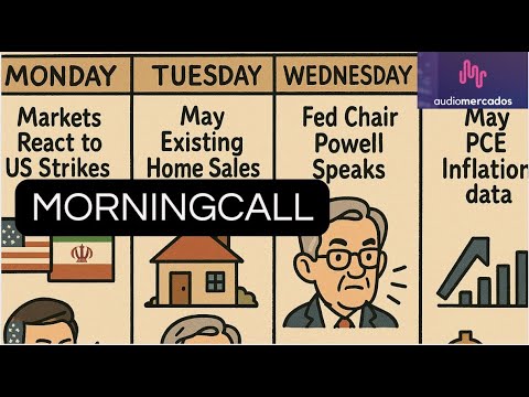 #Morningcall 23/06 "EEUU ataca los intereses nucleares de Irán durante el fin de semana "