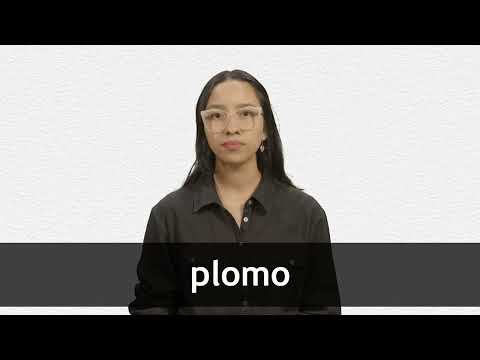 Traducción en inglés de “PLOMO” | Collins Diccionario español-inglés