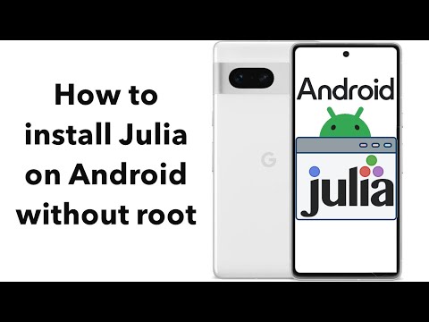 How to install Julia on Android without root