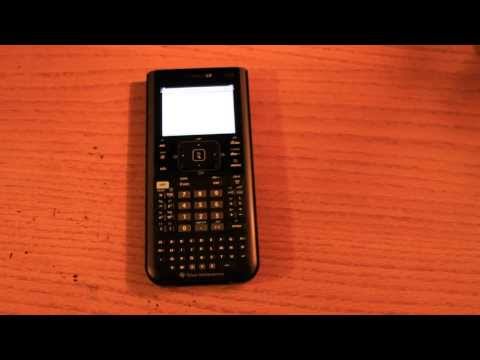 Ti-Nspire graphing calculator- color with 3D quick Review