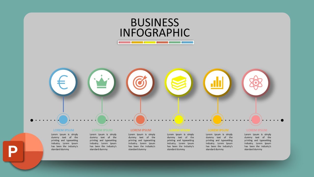How to create an amazing 6 step INFOGRAPHIC in POWERPOINT