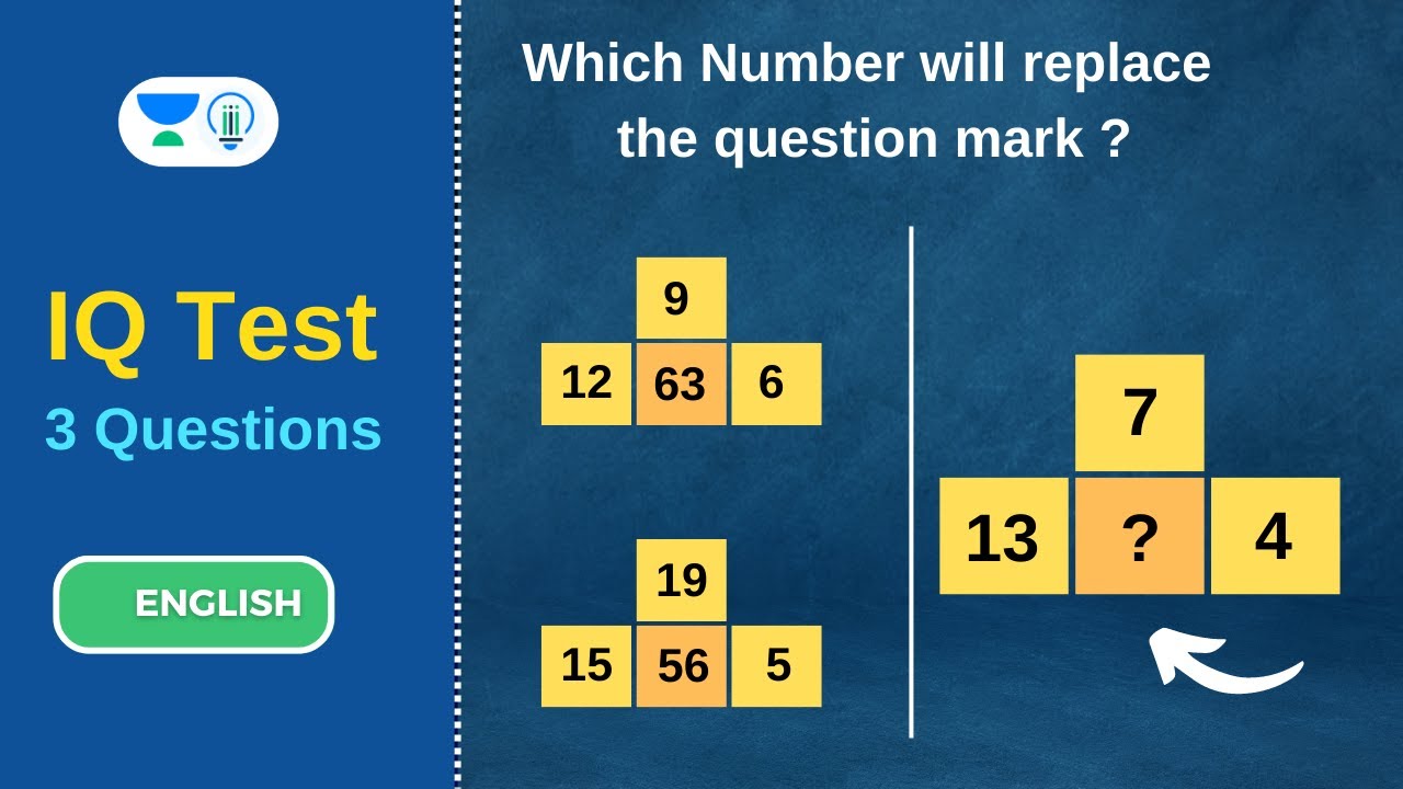 IQ Test | Missing Number Puzzles - IV | Top 3 Questions | Brain Wizard