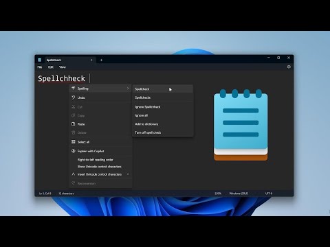 Windows 11 Notepad Gets New Spellcheck And Autocorrect For All Users | How to