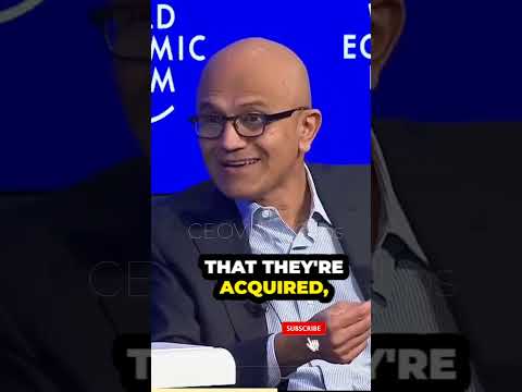 Top Executives & The Future of Work with Satya Nadella (Microsoft CEO) #microsoft #satyanadella