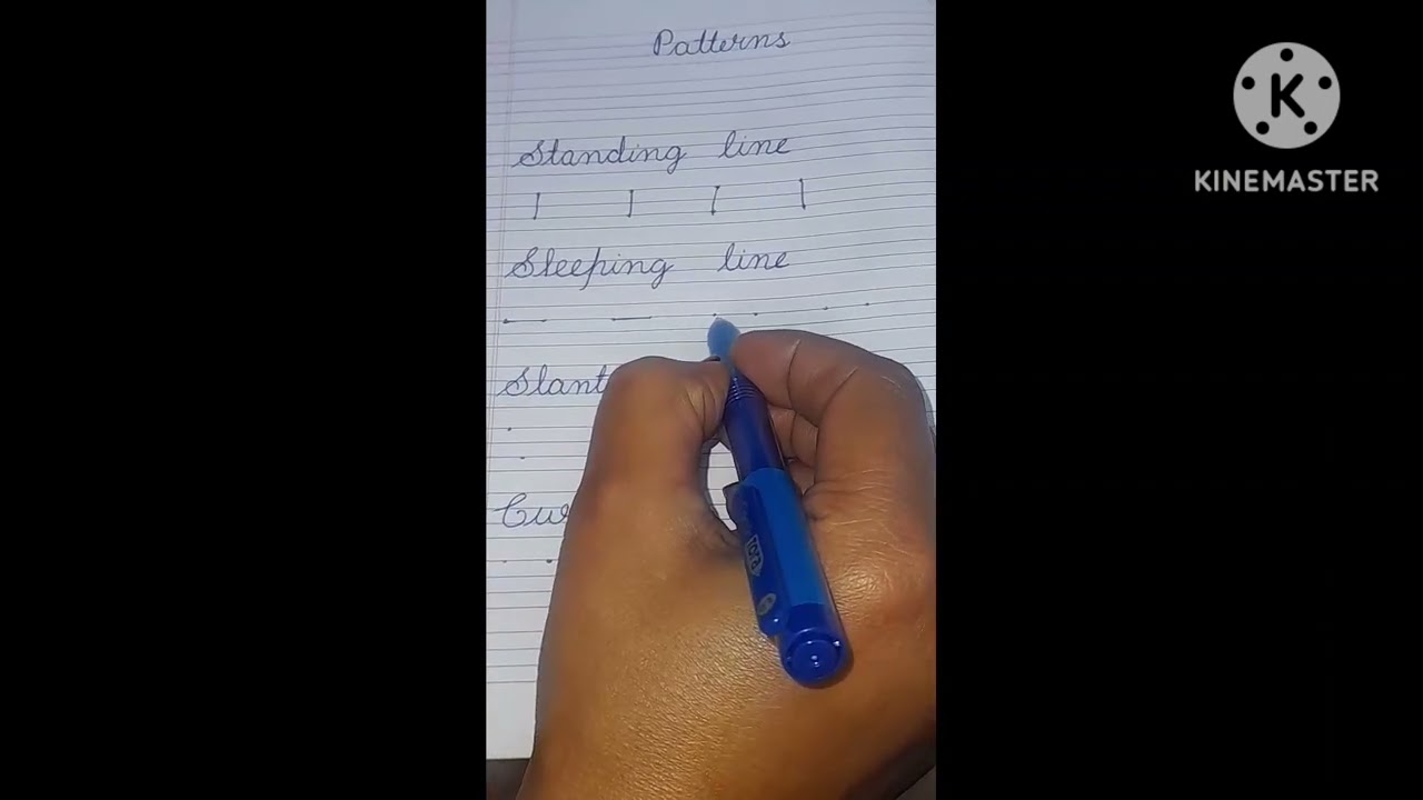 Patterns - Basic rule of writing || Educational video || Learn well