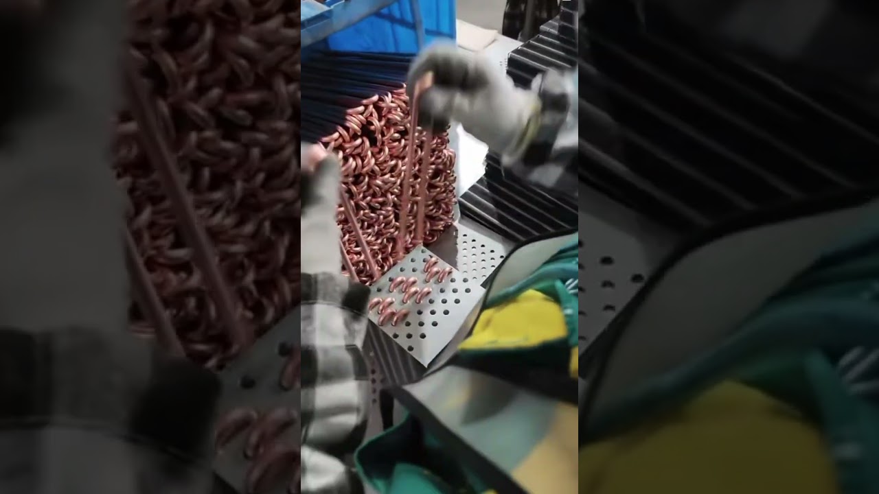 Assembly copper for electric motor processing