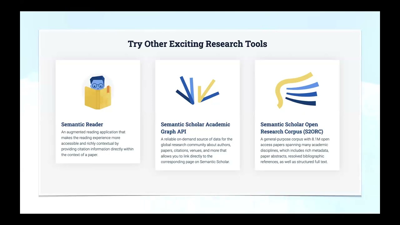 Module 4: B. AI in Databases Semantic Scholar