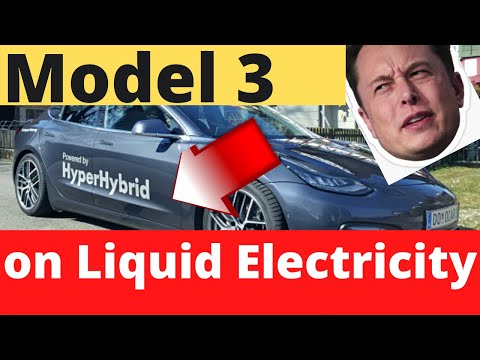 HOURS AGO! This Tesla Model 3 Runs On Liquid Electricity