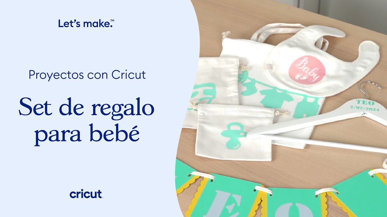 Set de regalo para bebé | Cricut España
