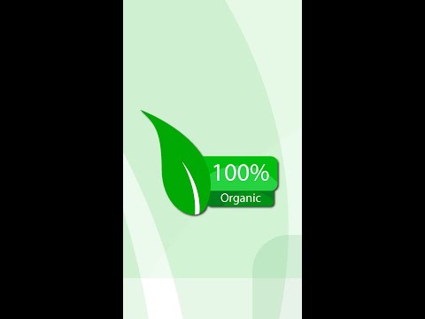 How to make 100% Organic eco sales tag in adobe illustrator #shorts