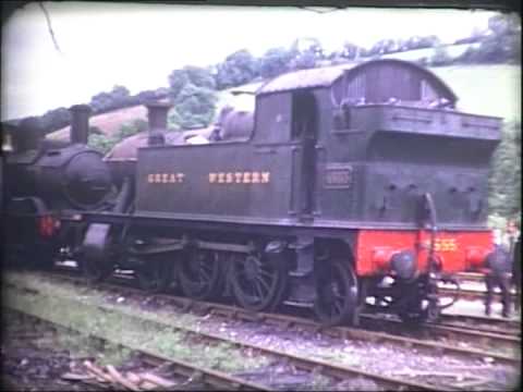 Archive Cine film of Dart Valey Railway Ashburton Station early  69 / 70.