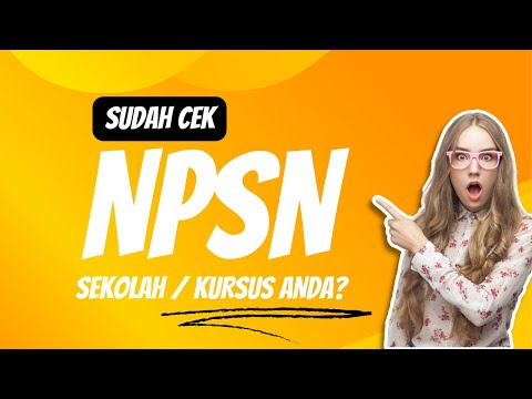 Cara Cek NPSN LKP (Lembaga kursus dan Pelatihan) Binar Komputer