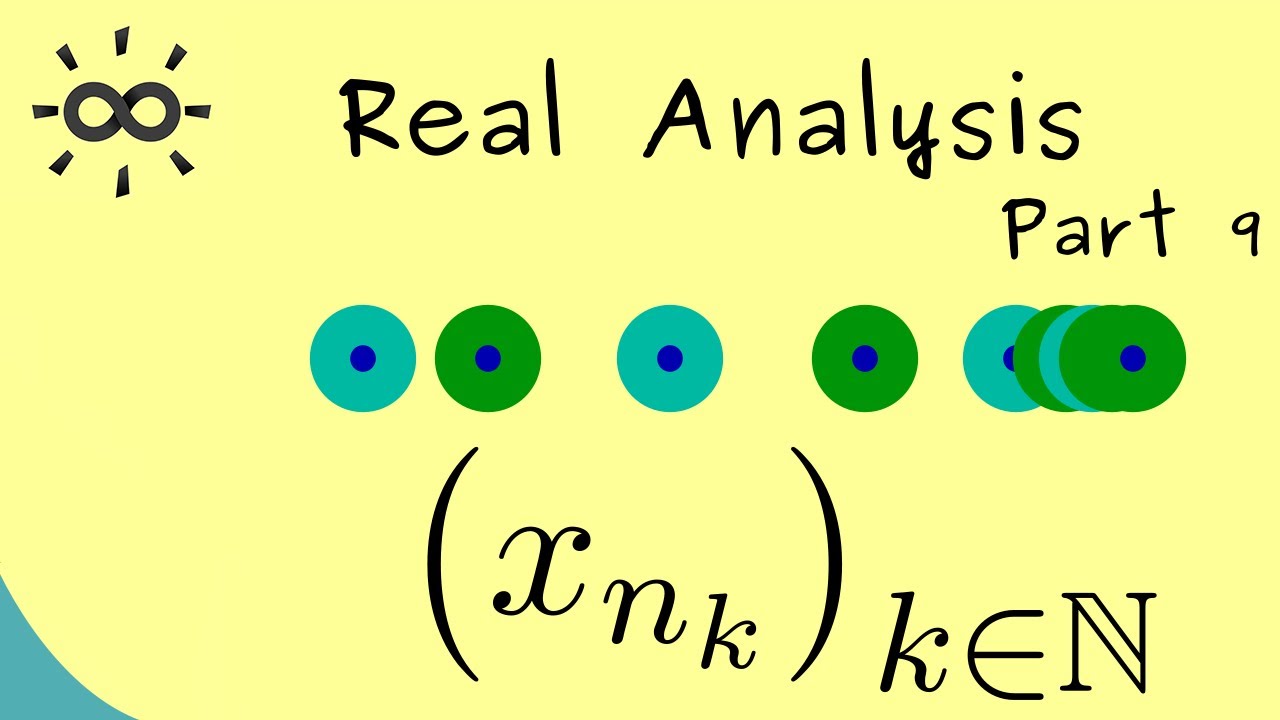 Real Analysis 9 | Subsequences and Accumulation Values