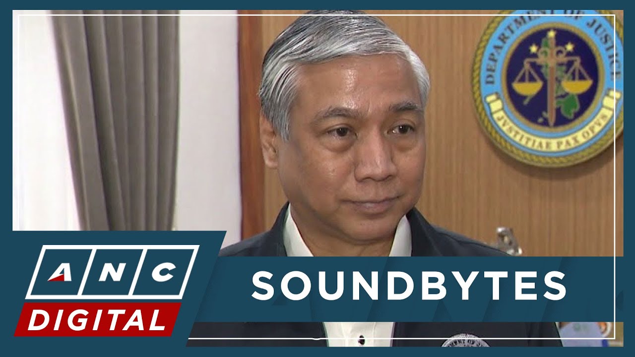 DOJ: We've already identified master bid rigger in most DPWH projects, just fortifying case | ANC