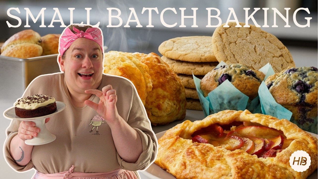 Small Batch Cookies, Cakes & Muffins That Actually Work | Happy Baking with Erin Jeanne McDowell