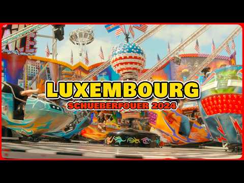 LUXEMBOURG FUNFAIR SEP 2024 | CANON R7 SIRUI CINE | SCHUEBERFOUER The largest funfair in Luxembourg