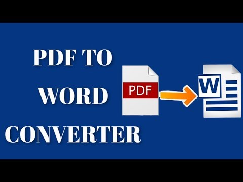 PDF TO WORD CONVERTER