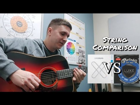D'Addario XS VS Martin Luxe Strings [TONE TEST]