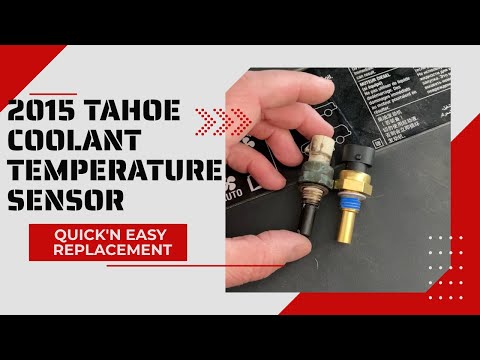 2015 Tahoe Coolant Temperature Sensor Replacement. QUICK FIX!
