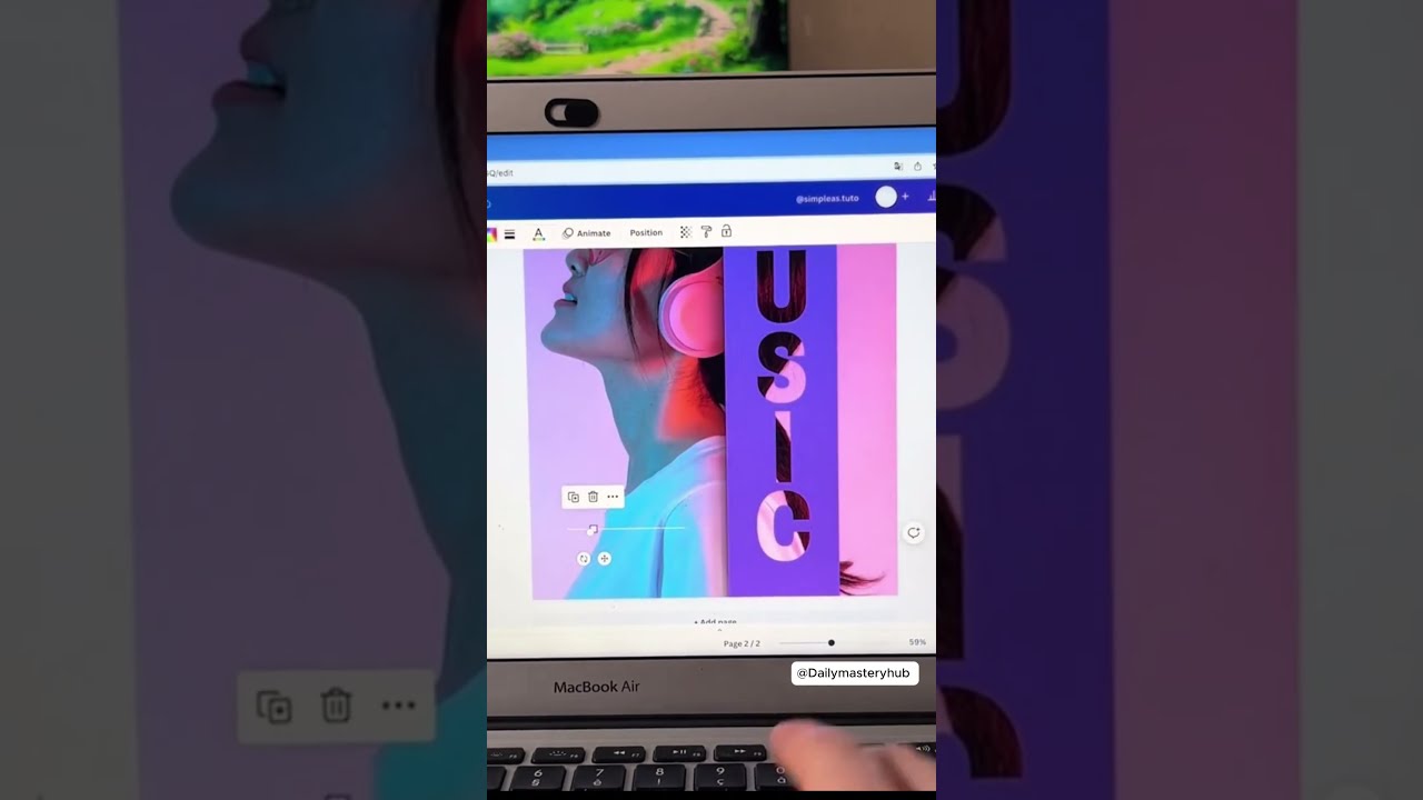 Watch Me Create a Stunning Music Poster Step by Step!