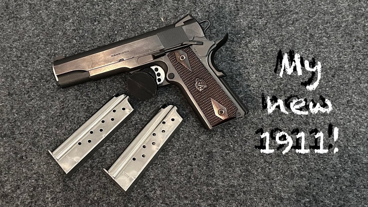 Sold my Auto Ordnance 1911A1 and replaced it with… 