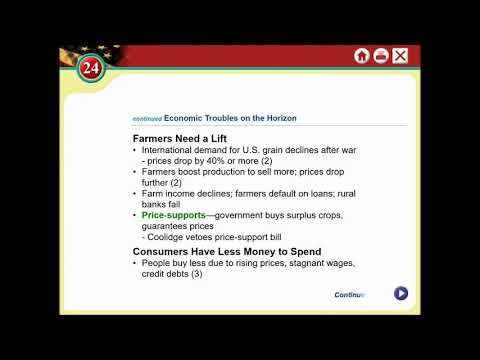 Chapter 24 Lecture The Great Depression and the New Deal, 1929–1939