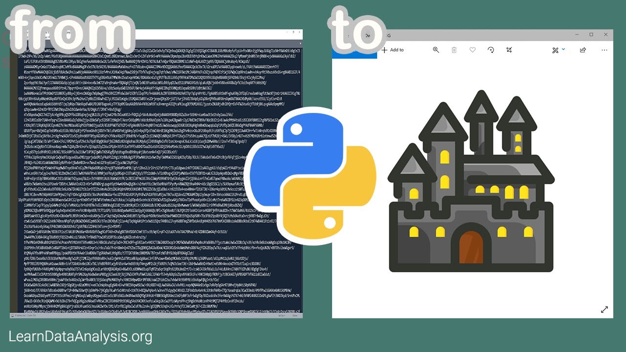 How to convert Byte Data to Image in Python (using Pillow library)