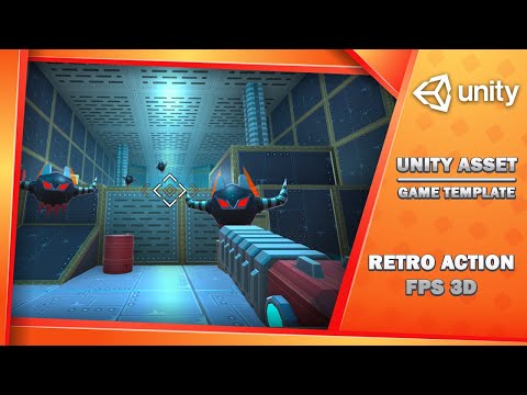Retro FPS Unity Asset – Full Gameplay Showcase