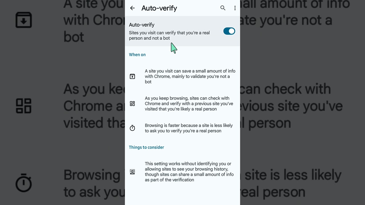 How To Turn On Auto-Verify Feature on Your Google Chrome App #androidsettings #androidphone #howto