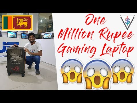 1 MILLION Rupee ROG Gaming Laptop from ASUS in Sri Lanka!